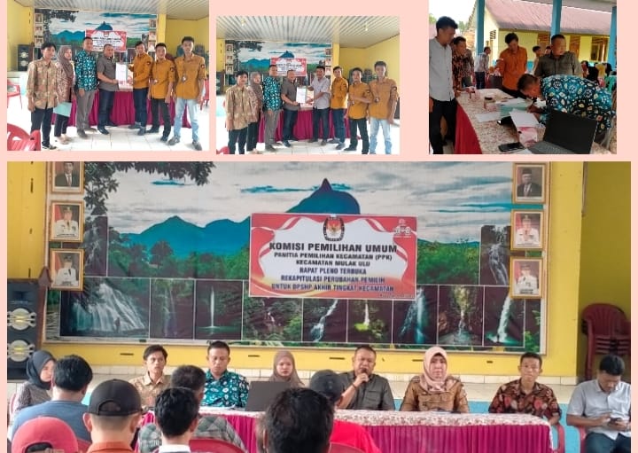 PPK Mulak Ulu Gelar Rapat Pleno DPSHPA Pemilu 2024 - Lahat Hotline