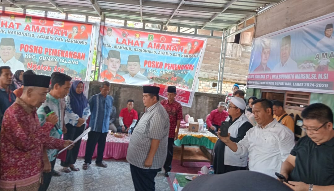 Tim Dilantik, 4 Desa di Gumay Talang Serukan Dukungan ke YM-BM - Lahat ...